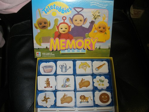 Complete Teletubbies Memory match game 1998 retired HTF Milton Bradley ...