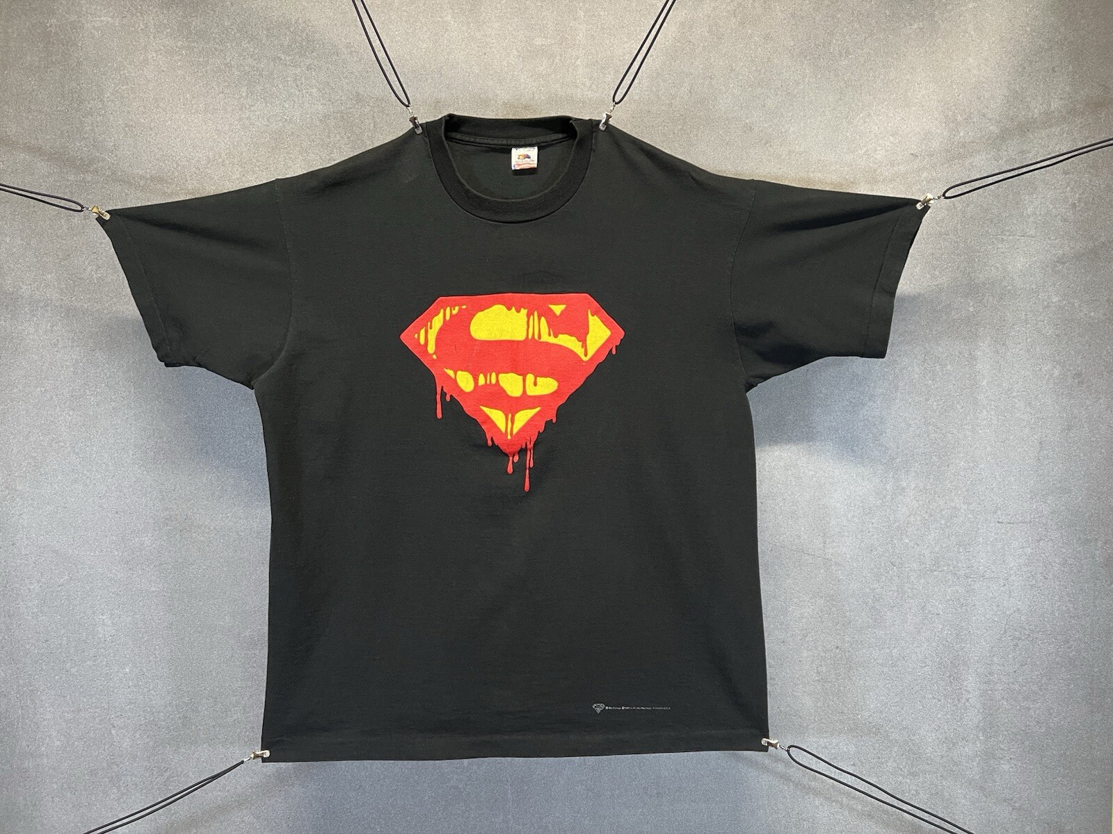⭐️ RARE Vintage 1992 Death of Superman DC Comics T Sh… - Gem