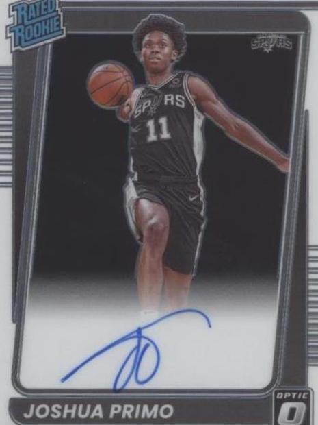 2021-22 Panini Donruss Optic - Rated Rookie Joshua Primo #162 ...