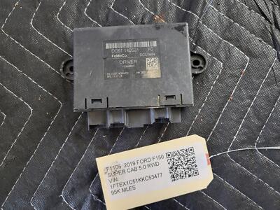 Front Left Driver Door Control Module Unit Used OEM 2019 FORD F150 DG9T ...