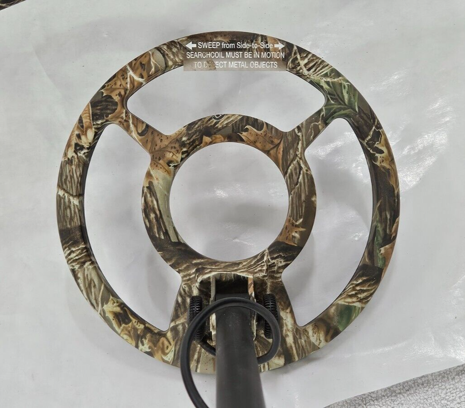 Cabela's BOUNTY HUNTER ULTRA MAG CAMO SHARP SHOOTER METAL DETECTOR W ...