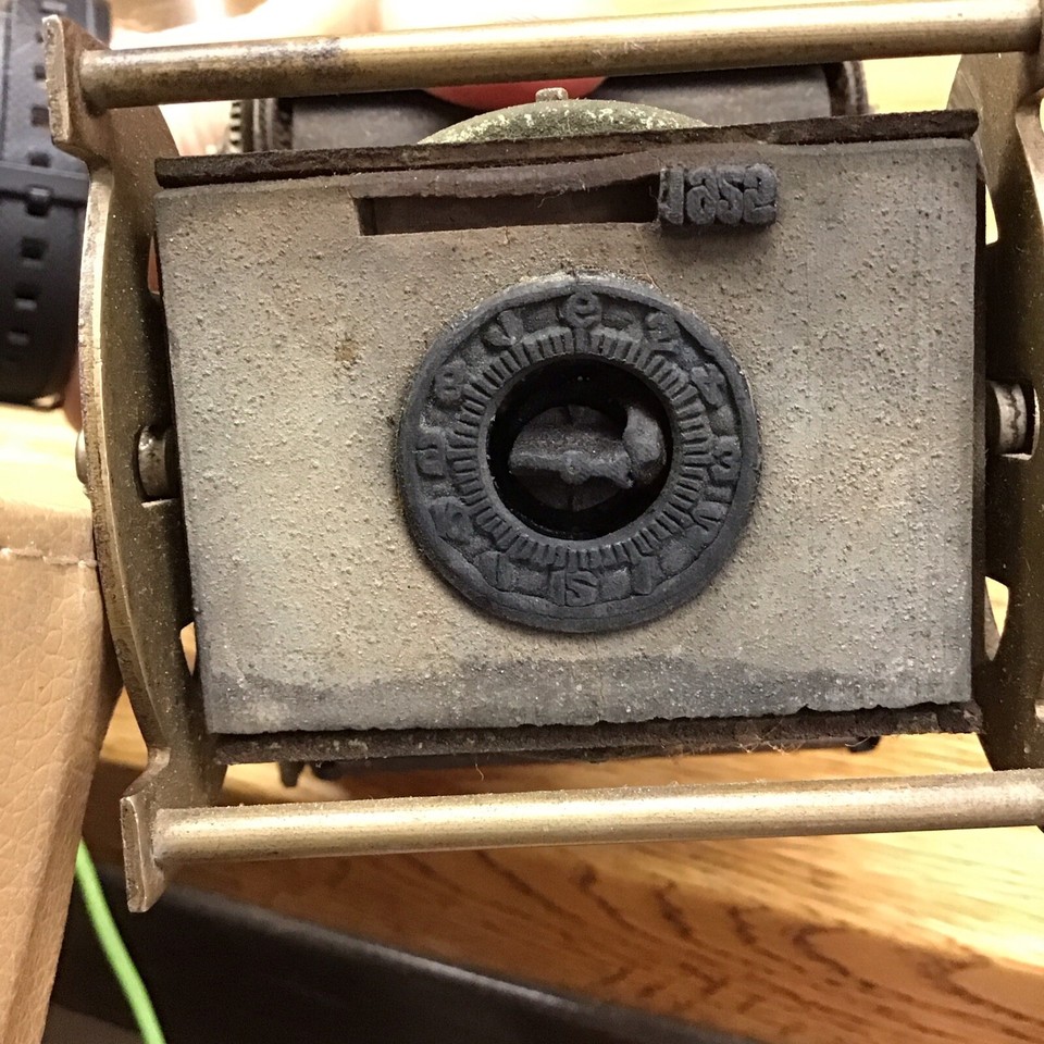 Antique - ELLIS TIME STAMP CO. 1917 Chicago -Self Inking Time Stamp ...