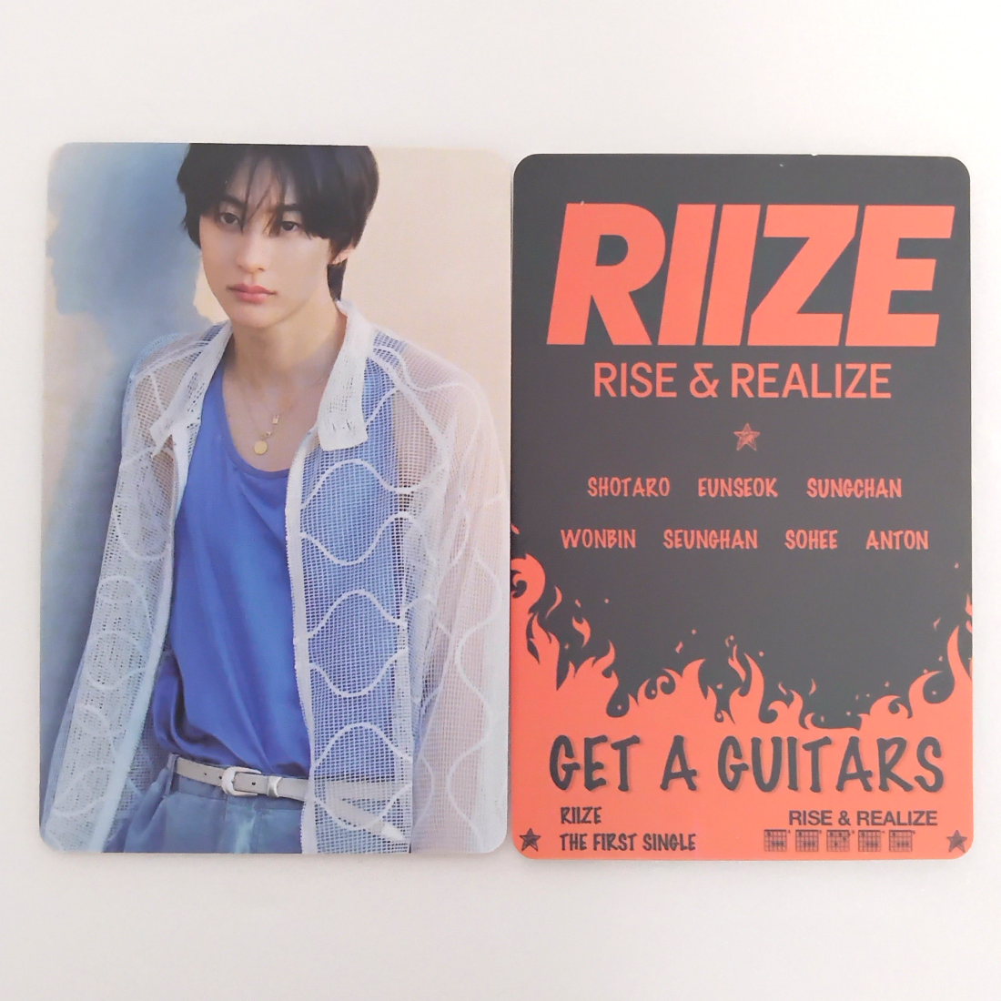 RIIZE Rise & Realize Photocard [ANTON] NEW & HOT Limited Edition ...