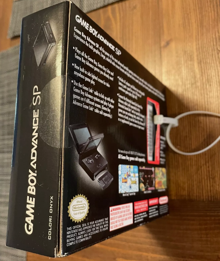 Nintendo Game Boy Advance SP 001 Model Black New Sealed | eBay