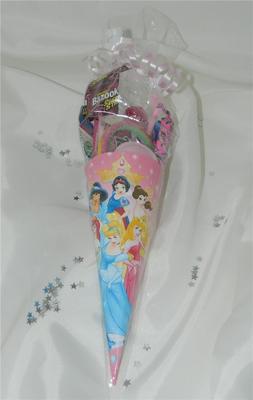 Disney Princess Pre Filled Sweet Cone Cones Party Bag Fillers Birthday ...