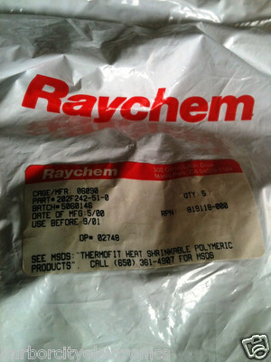 202F242-51-0 RAYCHEM BOOT MOLDED STR SIZE 42 W/LIP | eBay