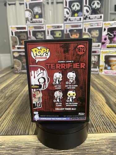 Art The Clown 1672 - 2024 Hot Topic exclusive Scare Fair Funko Pop ...