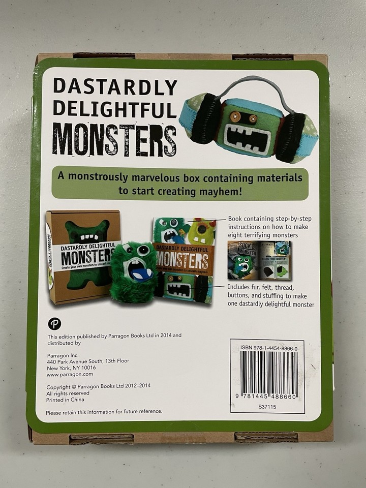 Dastardly Delightful Monsters: Create Your Own Monsters - New & Sealed ...