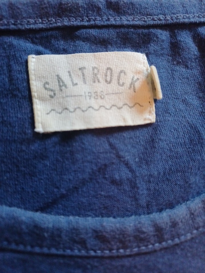 Ladies Saltrock Blue Size 12 Uk Tshirt | eBay UK