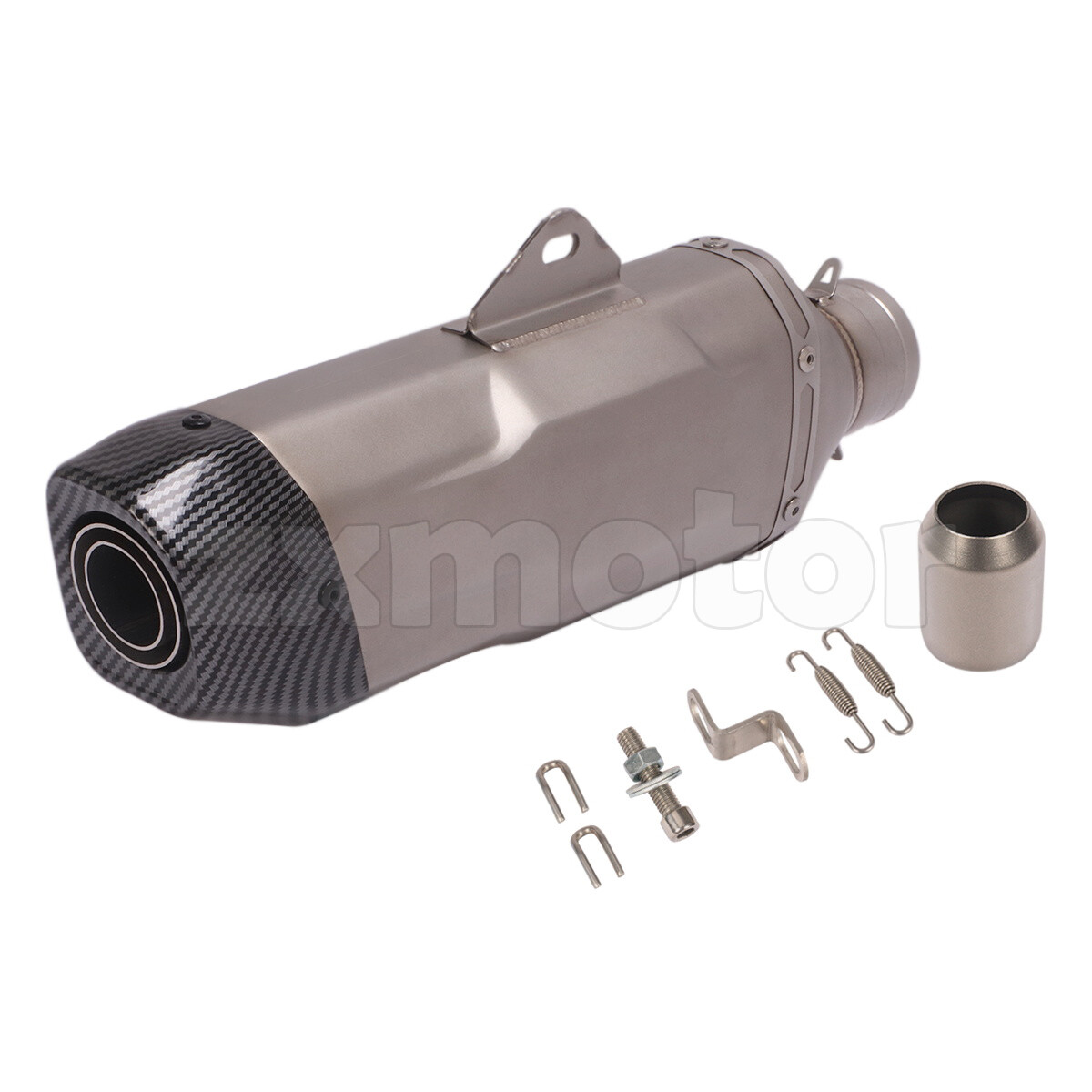 Universal Fit 51mm Scooter Motorcycle ATV Exhaust Muffler Pipe 14 1 ...