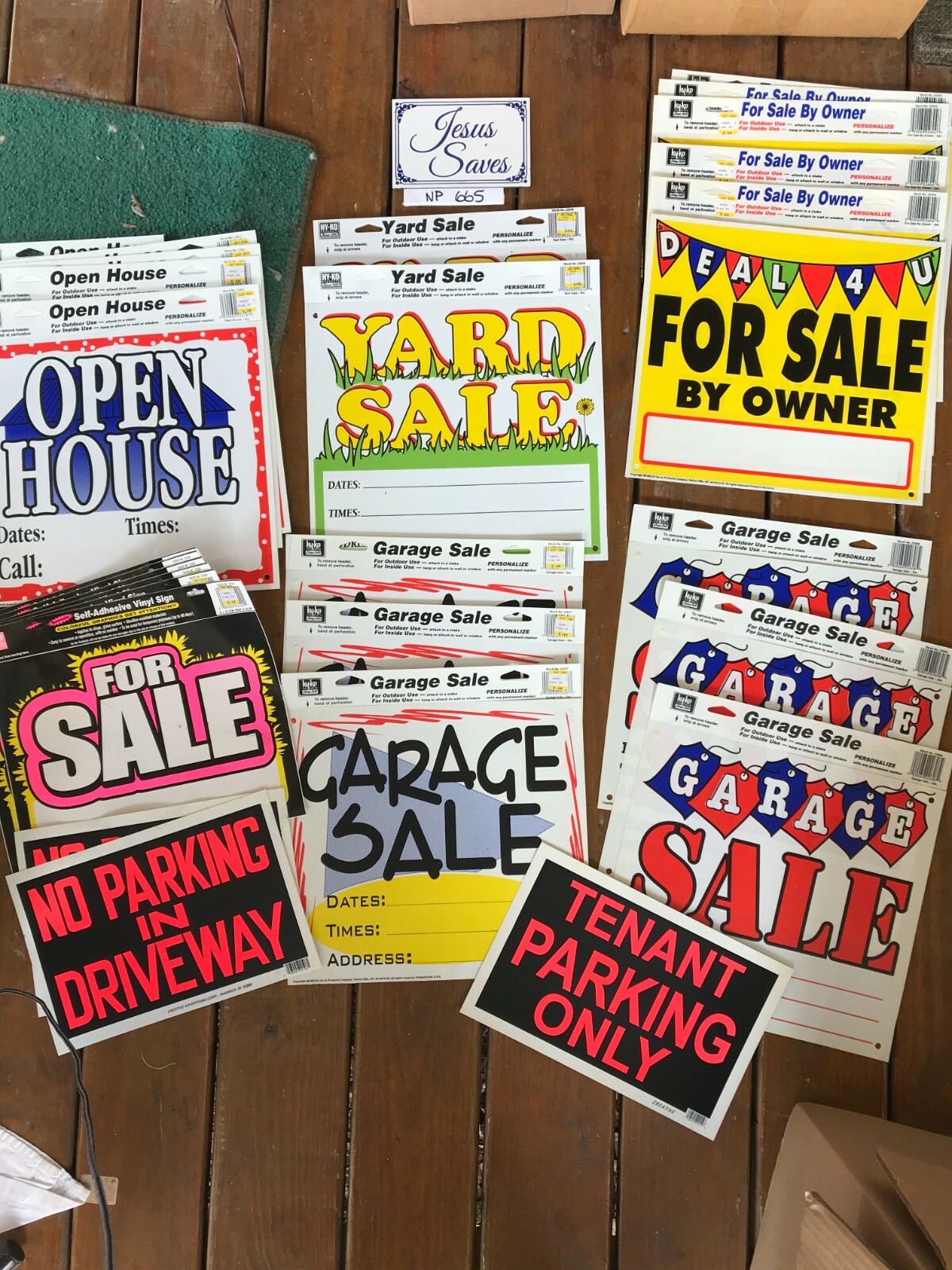Creative Yard Sale Signs