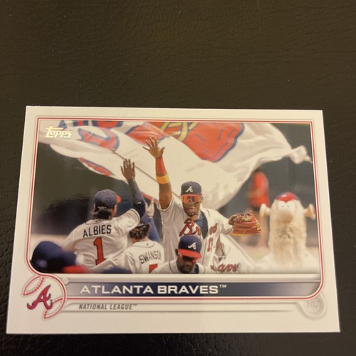 2022 TOPPS SERIES 1 (#164) - ATLANTA BRAVES TEAM CARD | eBay