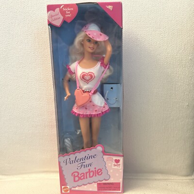 1996 Valentine Fun Barbie Doll Special Edition Mattel 16311 -New ...