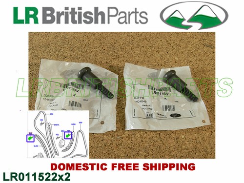 LAND ROVER TIMING TENSIONER BLADE SCREW SET LR011522 5.0L 5.0L SC 3.0L ...