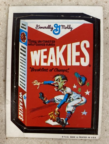 1967 Topps Wacky Packages Die-Cut Weakies #32 | eBay