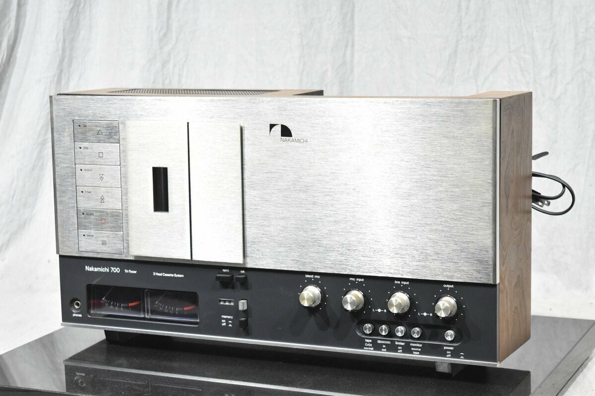 Nakamichi 700 Tri-Tracer Cassette Deck Full 3-head system Confirmed ...