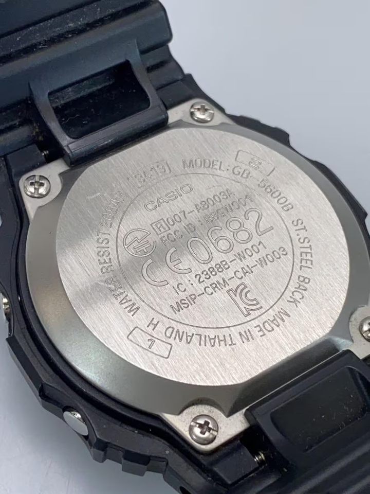CASIO G-SHOCK GB-5600B-1JF Wristwatch Men's Bluetooth Black Digital ...