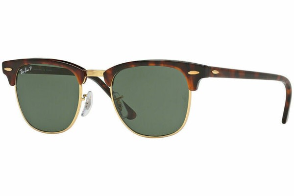 Ray-Ban Rb3016f Mens Clubmaster Asian Fit Square Sunglasses for sale ...