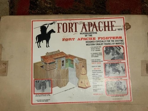 marx vintage fort apache playset | eBay