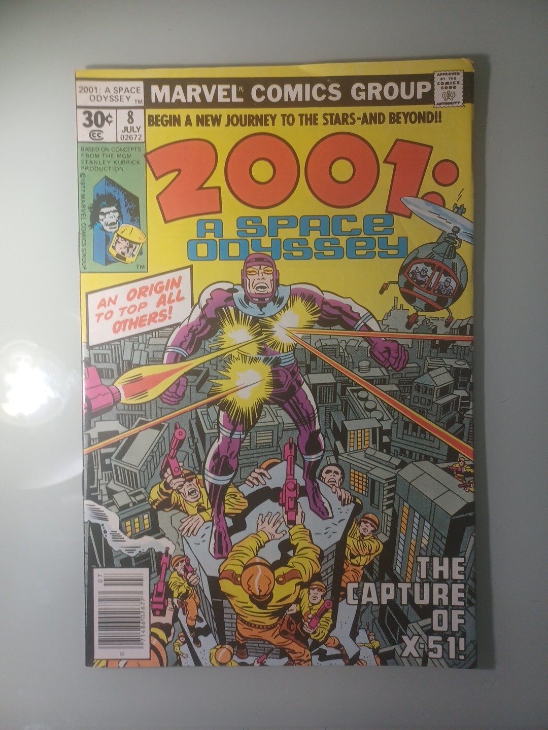 2001: A Space Odyssey #8 Origin 1st Appearance of Machine Man 1977 ...