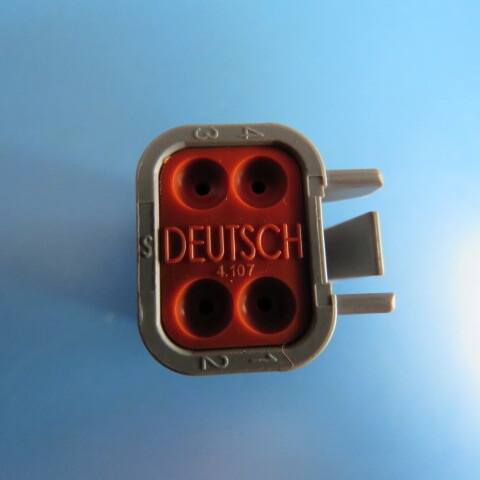 Deutsch DT06-4S Qty of 20 per Lot 4 position Rectangular Connectors ...