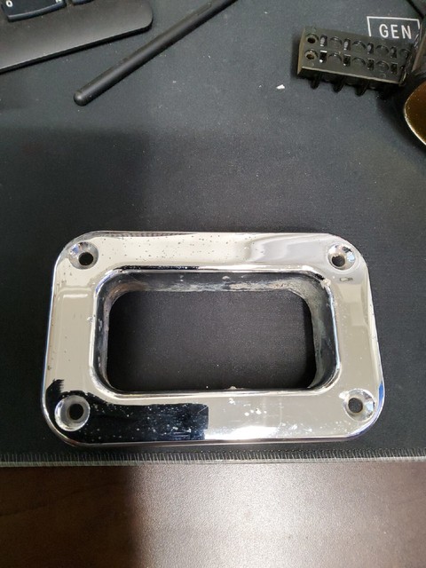 VINTAGE PERKO HAWSE HOLE PLATE/PIPE #1250 CHROME PLATED BRONZE NOS ...