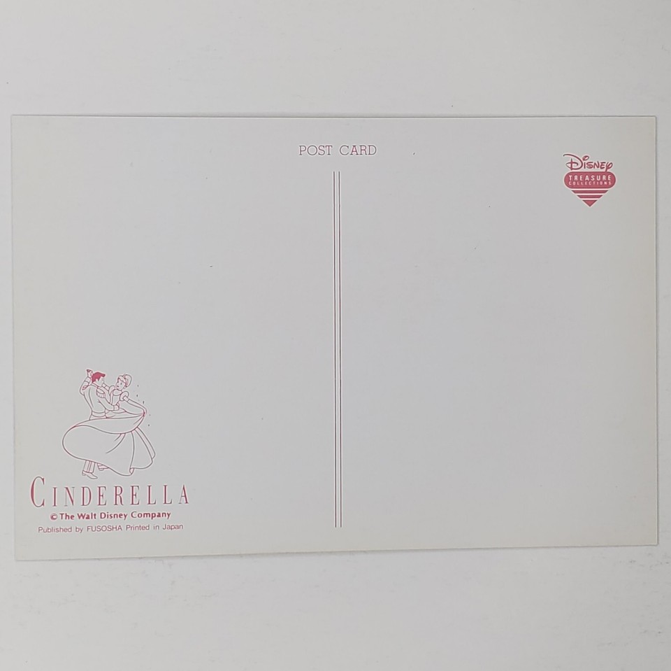 Cinderella Postcard Postman Prince Charming Japan Disney Treasures | eBay