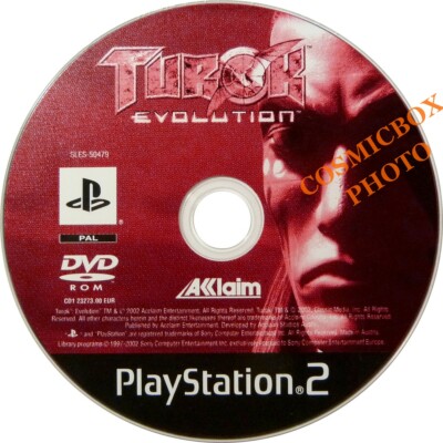 PlayStation 2 - TUROK EVOLUTION jeu chasse aux Dinosaures consoles ps2 ...