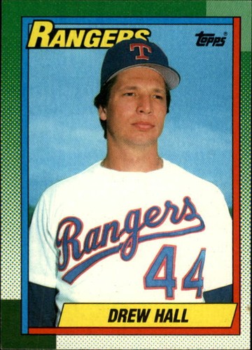 1990 Topps #463 Drew Hall - NM | eBay