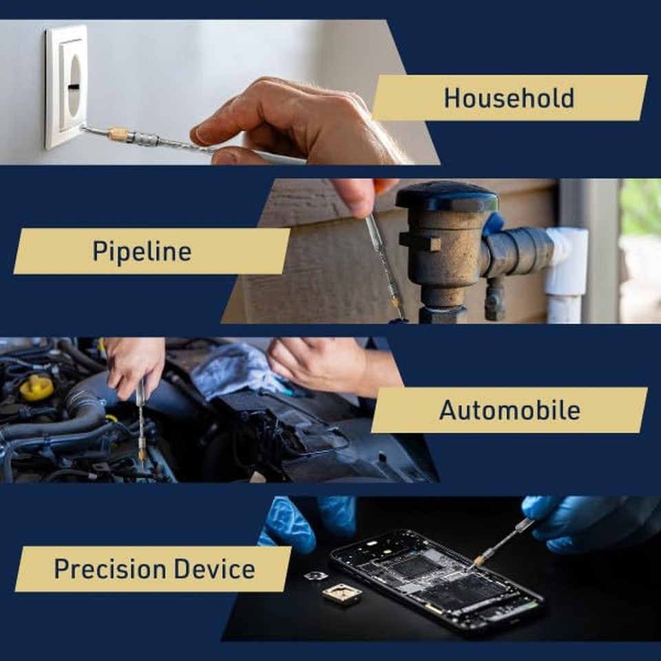 12" Yankee Screwdriver - Push Type Semi Automatic Screw Driver, 4.5mm ...