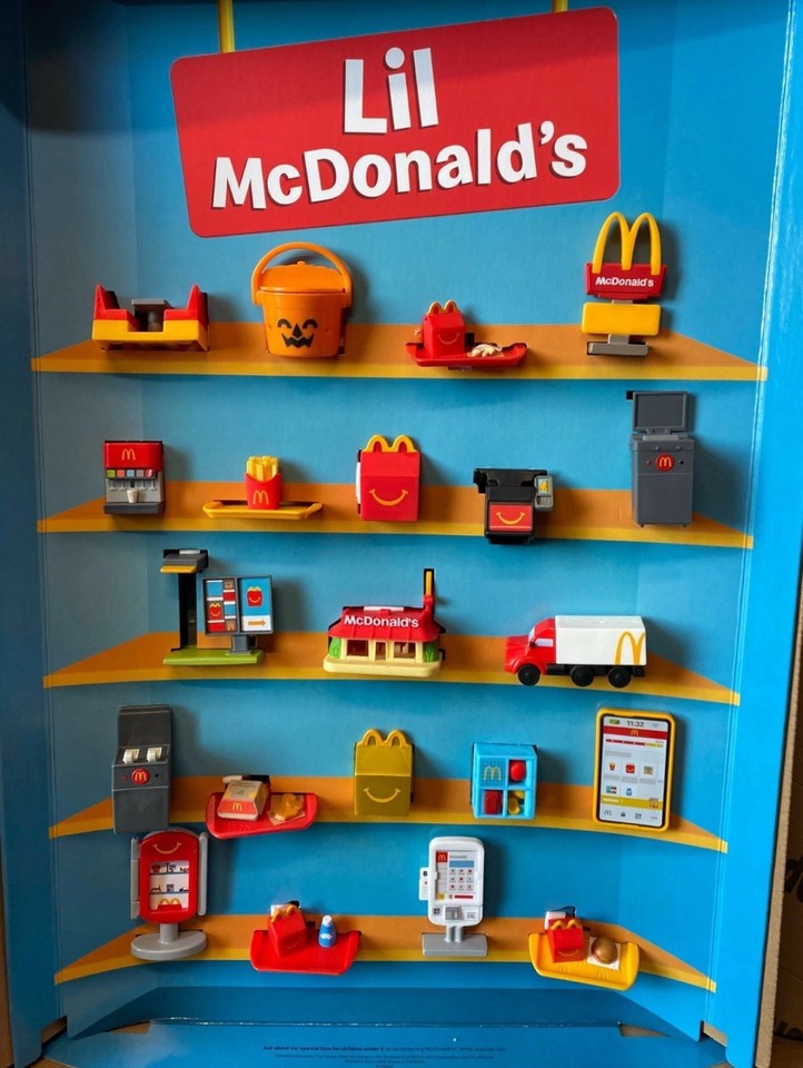 2025 Lil McDonald's Toys Complete Set of 21 Happy Meal Toys with Boxes ...