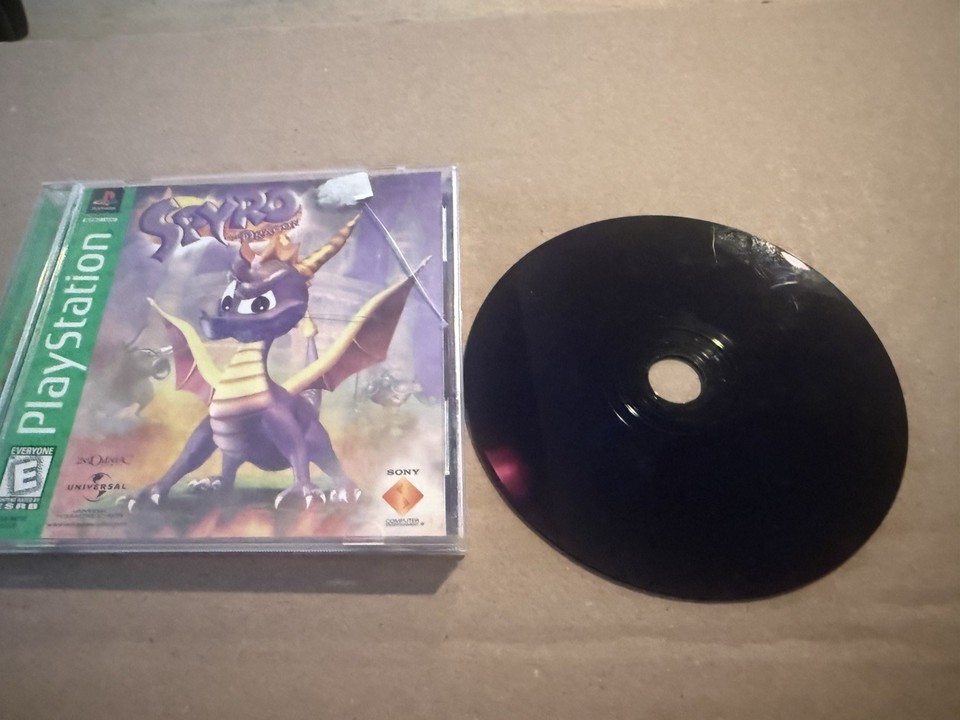 PlayStation 1 Game Spyro Dragon | eBay