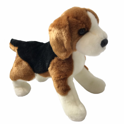 DOUGLAS Plush Soft Toy Stuffed Animal Beagle Dog. Brown White Black | eBay