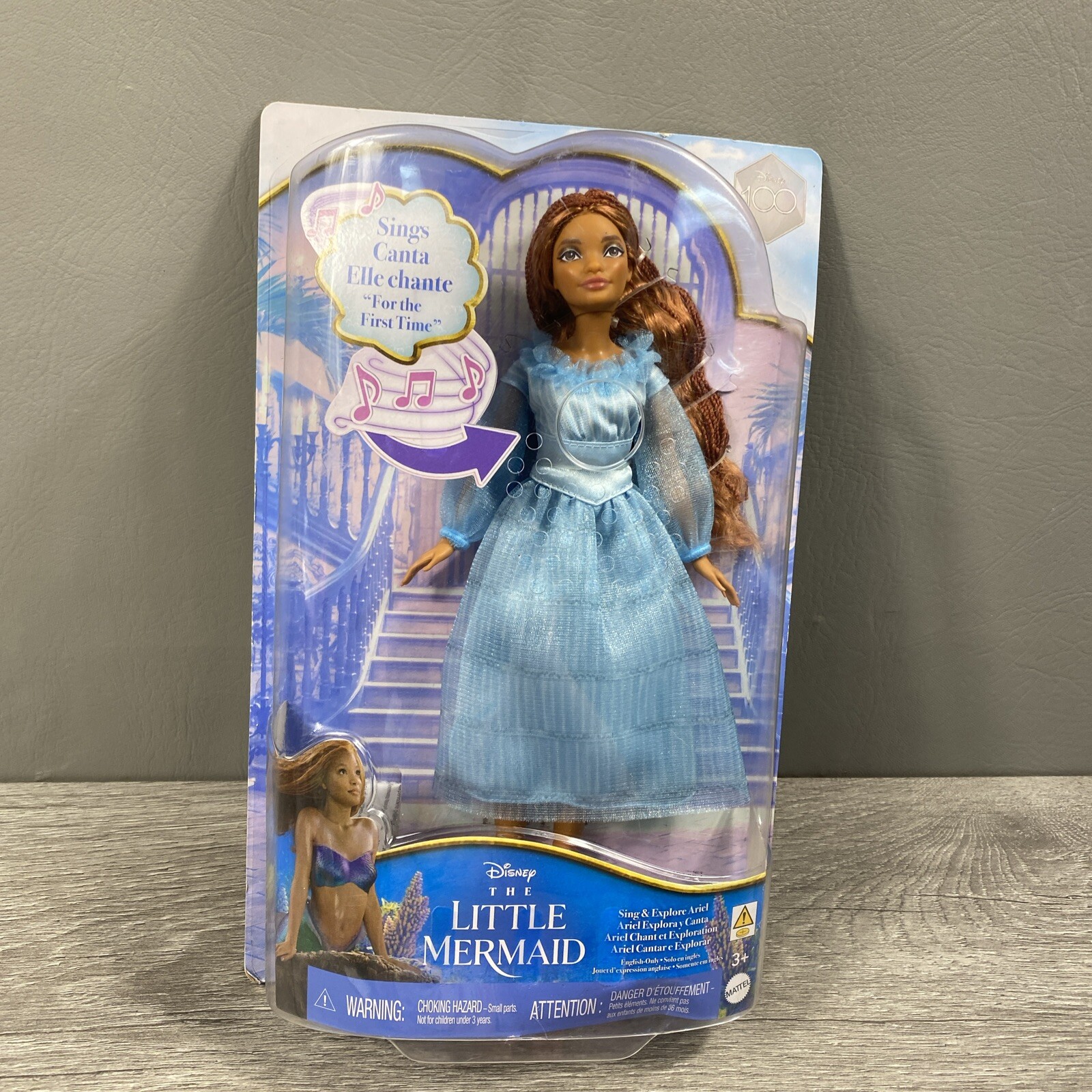 Mattel Disney THE LITTLE MERMAID Sing & Explore Ariel Doll Brandy ...