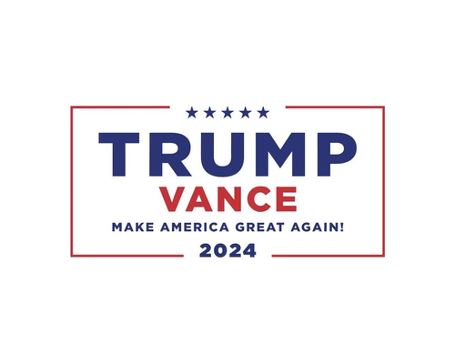 TRUMP VANCE 2024 GRAPHIC 4x6 GLOSSY PRINTED POSTCARD | eBay