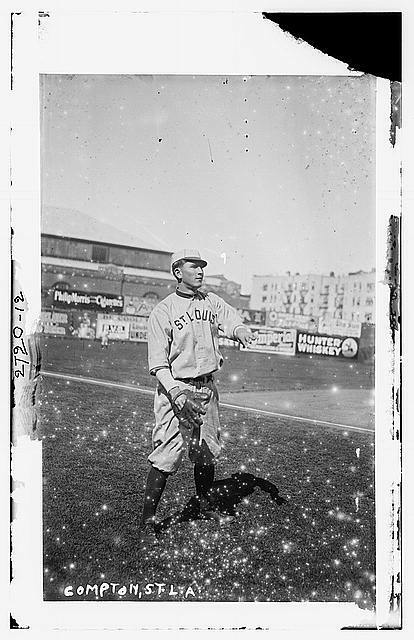Pete Compton,St. Louis AL,Hilltop Park,NY,baseball,Anna Sebastian ...