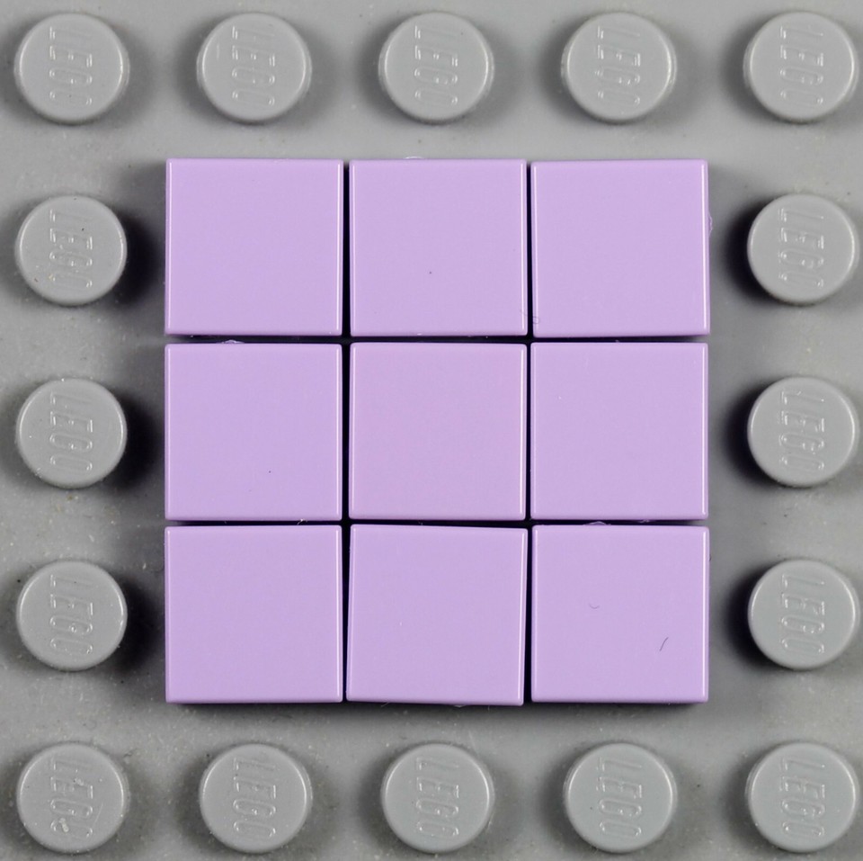 LEGO - 1x1 Square Tiles - PICK YOUR COLORS Smooth Finishing Flat Mosaic ...