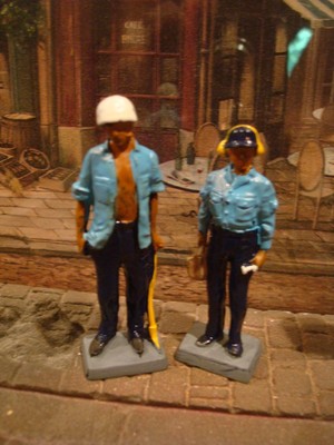 WW2 US AIRFORCE GROUND CREW ARMY PEWTER LEAD SOLDIERS SET LOT 54mm 1/32 ...