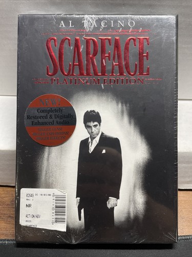 Scarface Al Pacino Platinum Edition. DVD Free Shipping! 883929053667| eBay