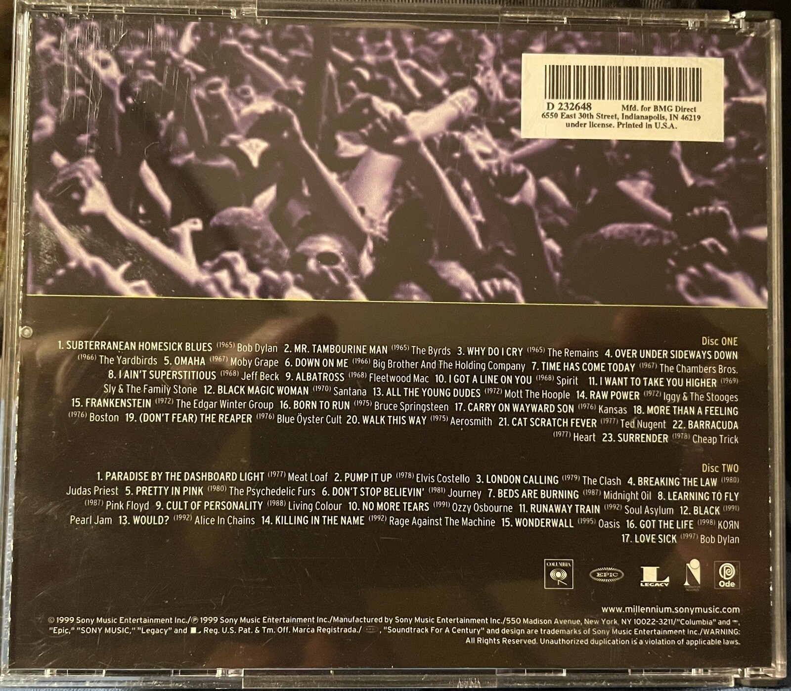 Rock The Train Kept A Rollin 2-CD Set Sony Music 100 Years | eBay