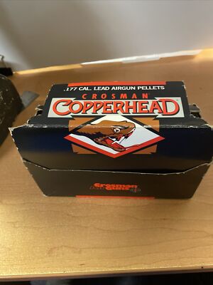 11 BOXES VINTAGE COPPER HEAD .177 CAL. AIRGUN PELLETS, 250 CT. | eBay