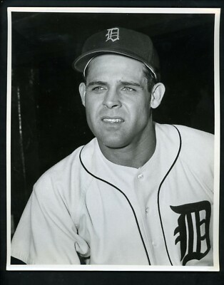 Ray Boone Detroit Tigers circa 1950's Press Original Photo | eBay