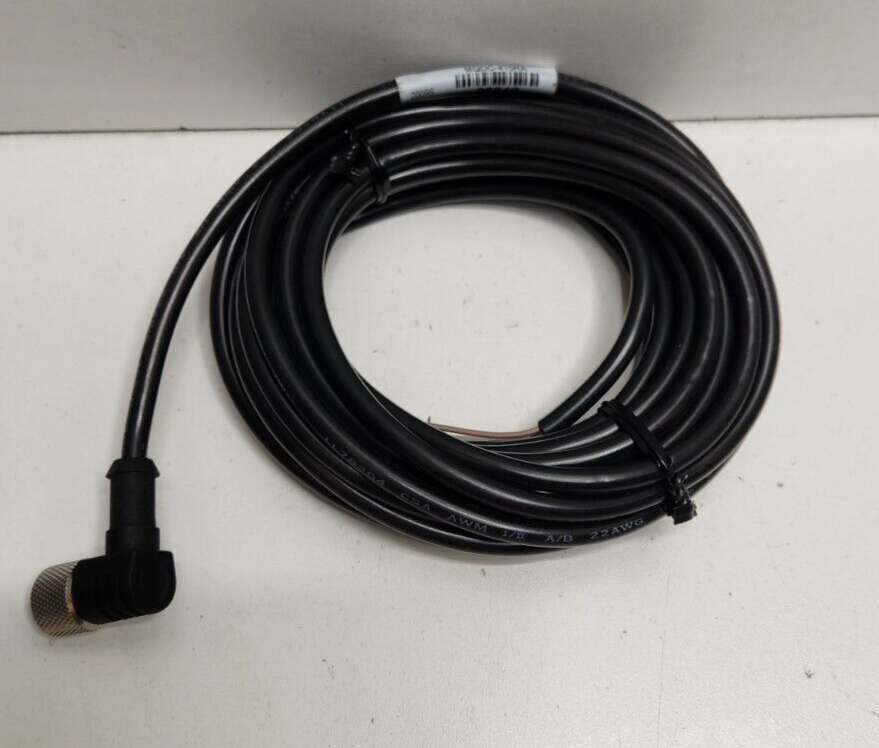 NEW NO BOX! BANNER 5METER 4-PIN RIGHT ANGLE QUICK DISCONNECT CABLE MQDC ...