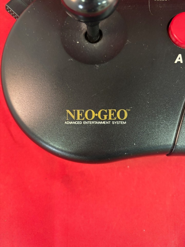 Neo Geo Controller Stick Pro Arcade Joystick AES CD NGCD CDZ Tested ...