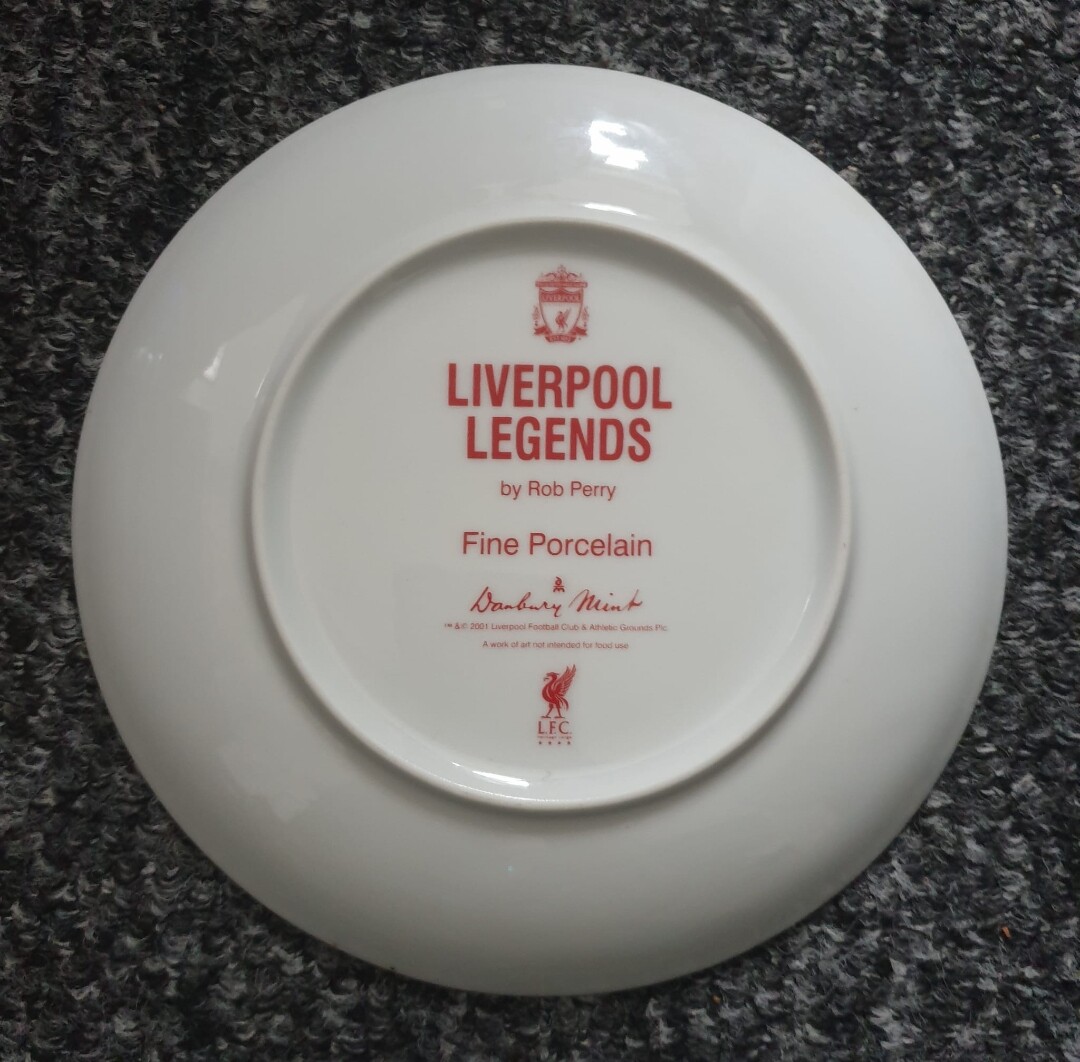 CHOOSE YOUR PLATE Danbury Mint LIVERPOOL FC Champions Legends Plates ...