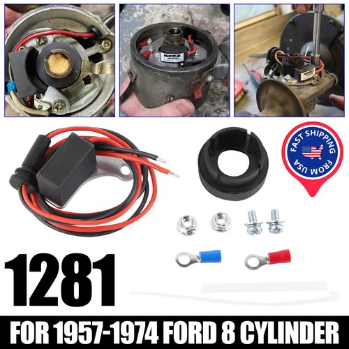 1281 Electronic Ignition Conversion Kit For 1957-1974 Ford 8 CYL V8 | eBay