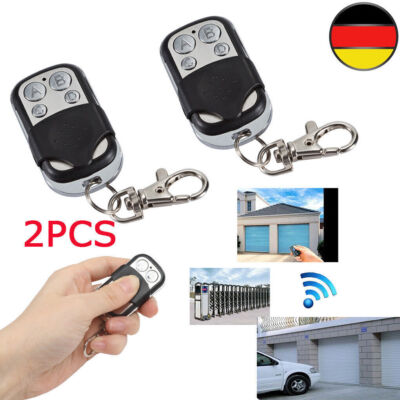 2pcs Universal 433,92 MHz Funk Fernbedienung Alarmanlage Handsender ...