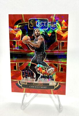 2023-24 Select CAM WHITMORE #69 RC Rookie Concourse Red Cracked Ice ...