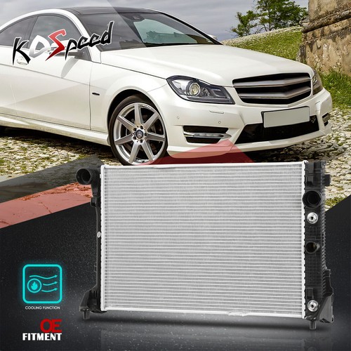DPI 13213 Aluminum Core Racing Radiator for 08-12 Mercedes C250 C300 ...
