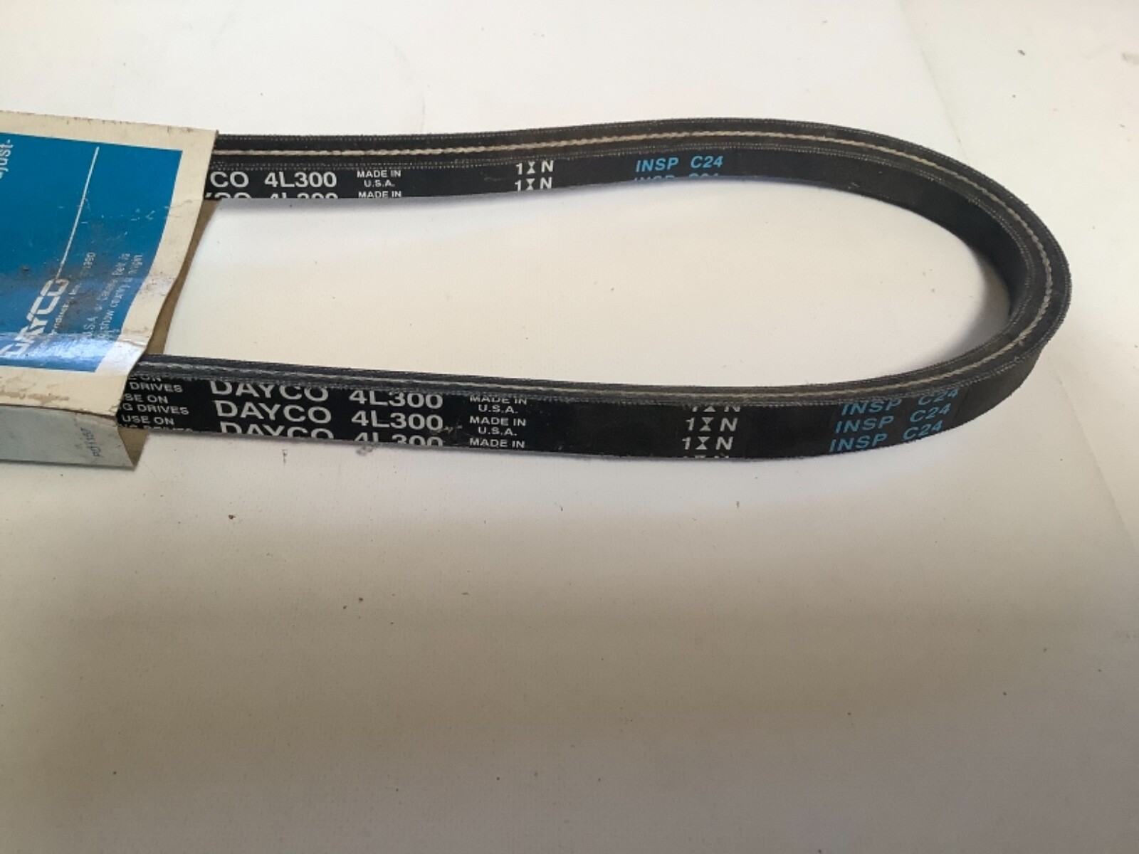 4L300 Dayco DuraPower II V Belt 13R760 | eBay